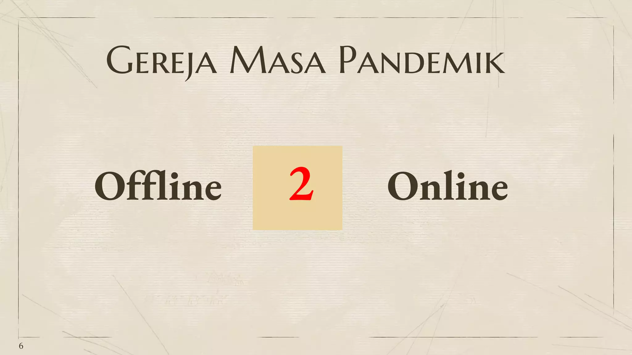 Ibadah Online Tidak Cukup | PDF