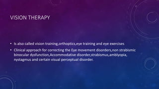 Visiontherapy | PPTX