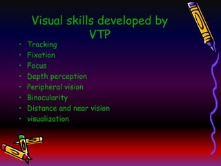 Vision therapy arya | PPT