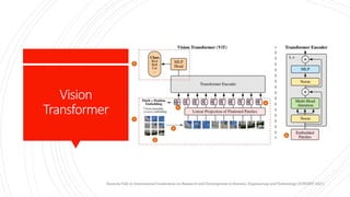 Transforming deep into transformers – a computer vision approach | PPT