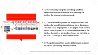 Transforming deep into transformers – a computer vision approach | PPT