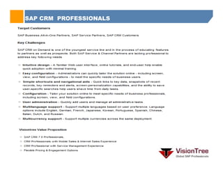 VisionTree Corporate Qualifications | PPT