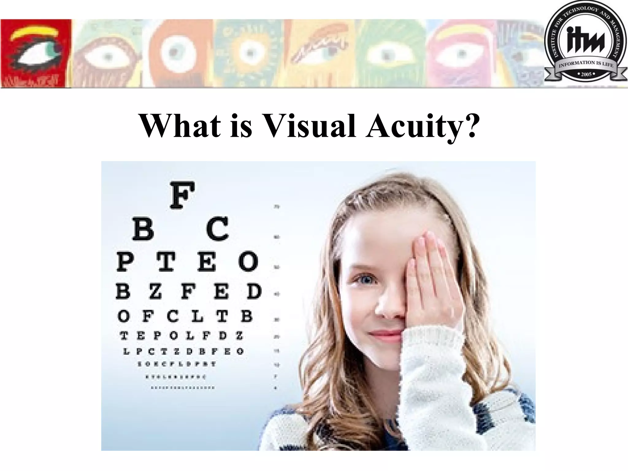 Vision & Visual Acuity | PPT