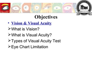 Vision & Visual Acuity | PPT