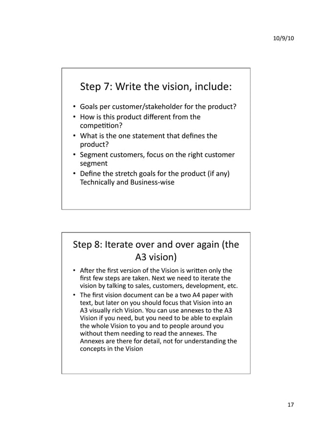 Vision workshop handouts | PDF | Parenting | Family and Relationships