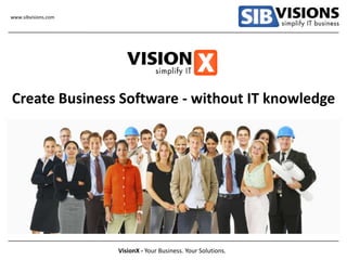 VisionX Prototyping. | PPTX