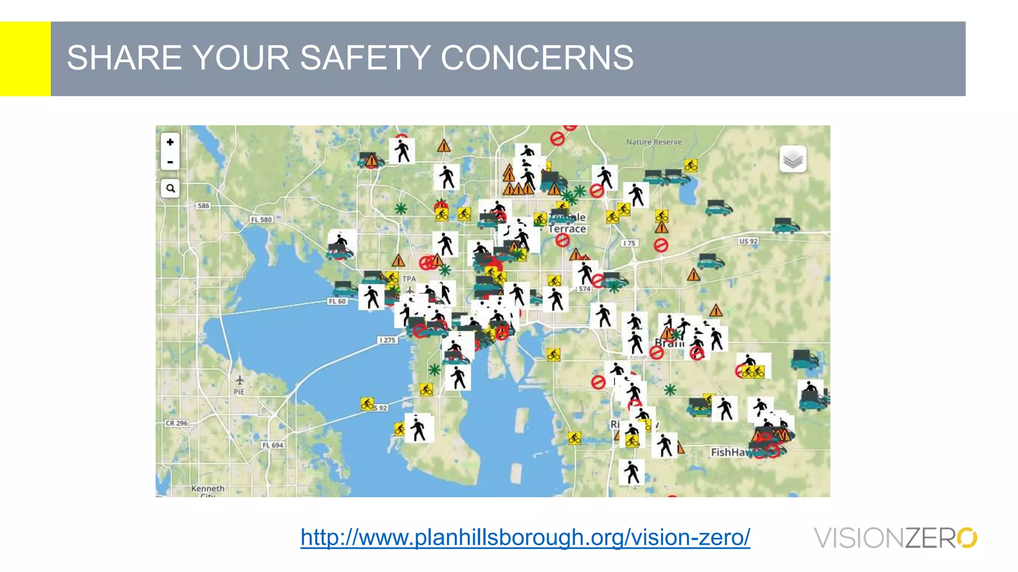 Hillsborough MPO Vision Zero | PPTX | Injuries | Diseases and Conditions