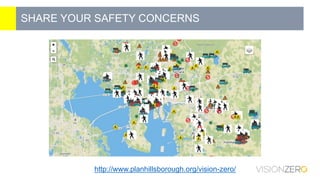 Hillsborough MPO Vision Zero | PPTX | Injuries | Diseases and Conditions