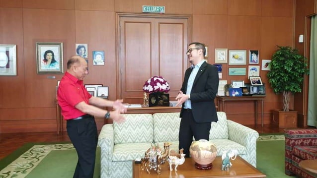 Visit with Tan Sri Dato’ Azman Hashim | PPTX | Business | Business and ...