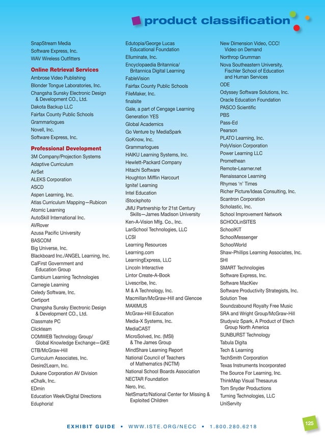 Visit the World's Largest Ed-tech Exhibit! | PDF | Computer Software ...