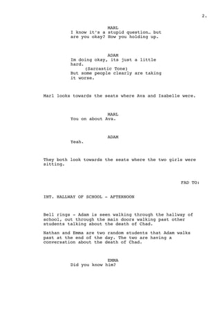 Visit 2 script final | PDF