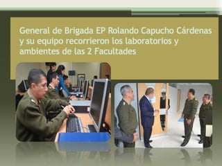 Visita del general capucho