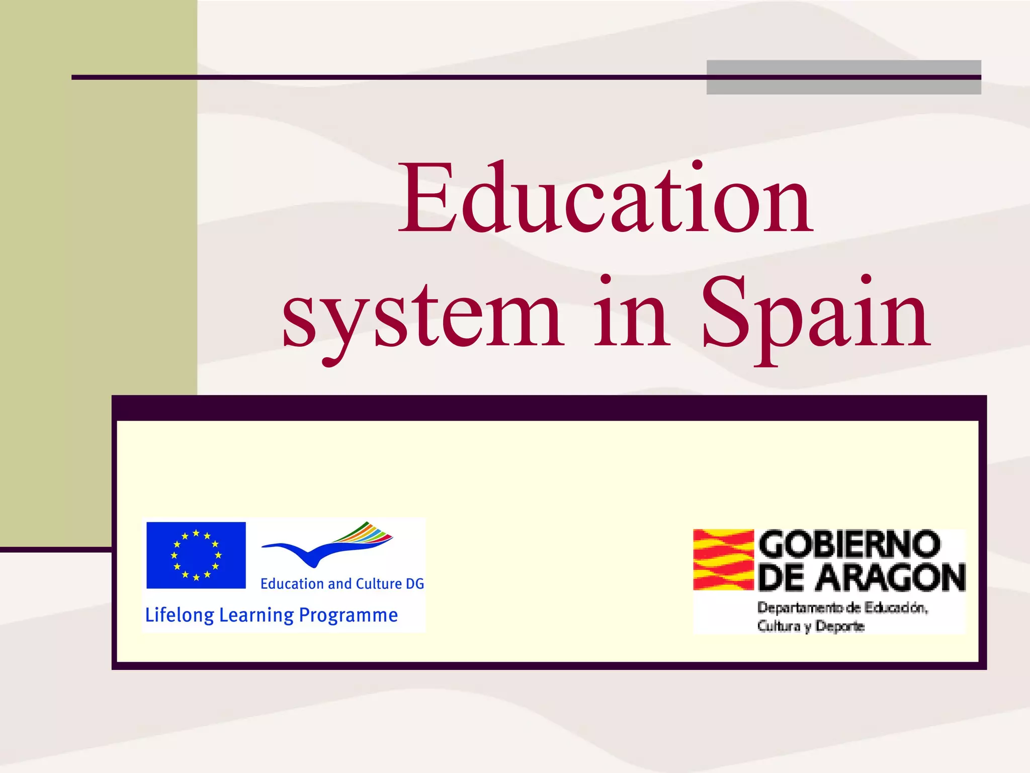 Education System in Spain | PPT