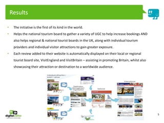 Visit Britain Case Study - Digital Visitor | PPTX