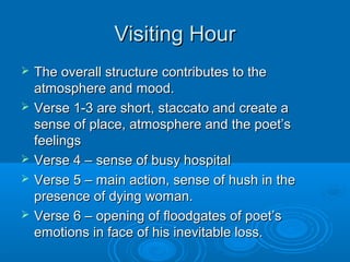 "Visiting Hour" | PPT | Free Download