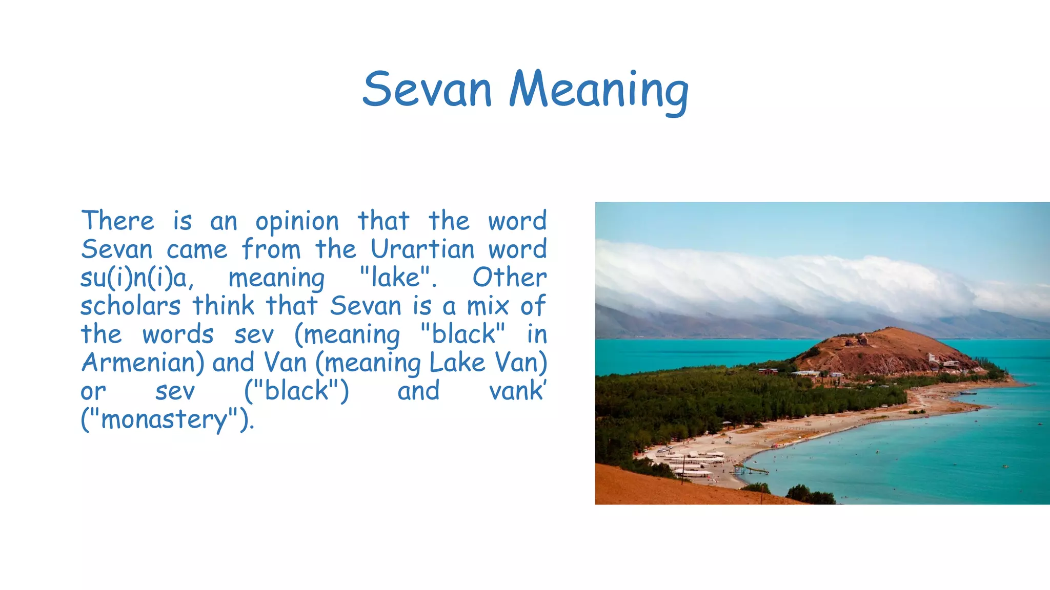 Visiting Lake Sevan - Lake Sevan beach - Lake Sevan Church | PPT