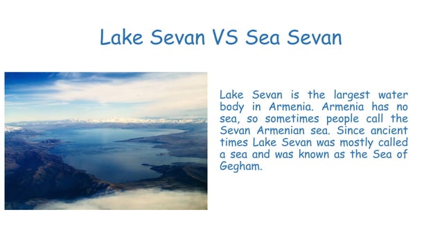 Visiting Lake Sevan - Lake Sevan beach - Lake Sevan Church | PPT