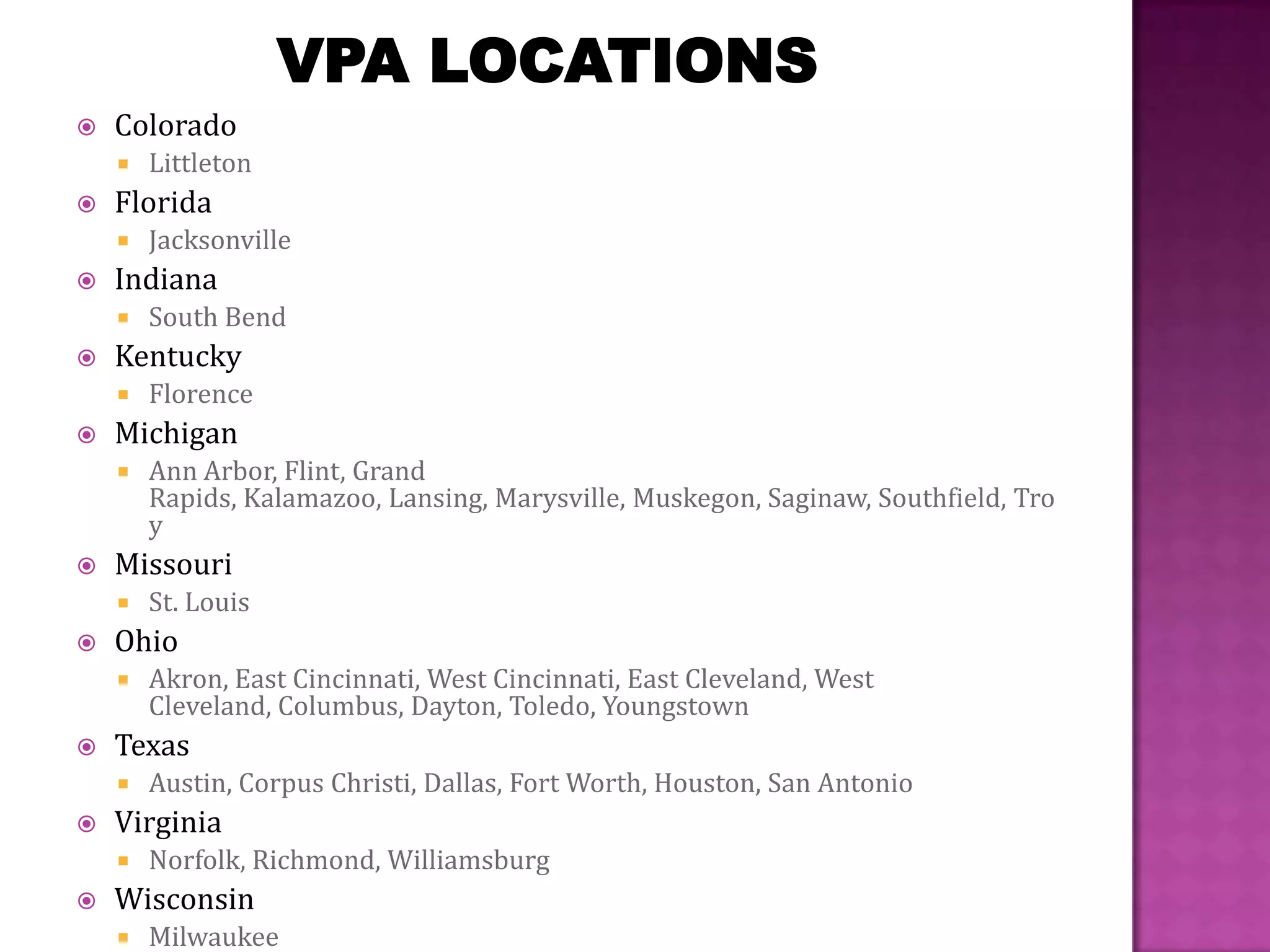 Visiting Physicians Association | PPTX