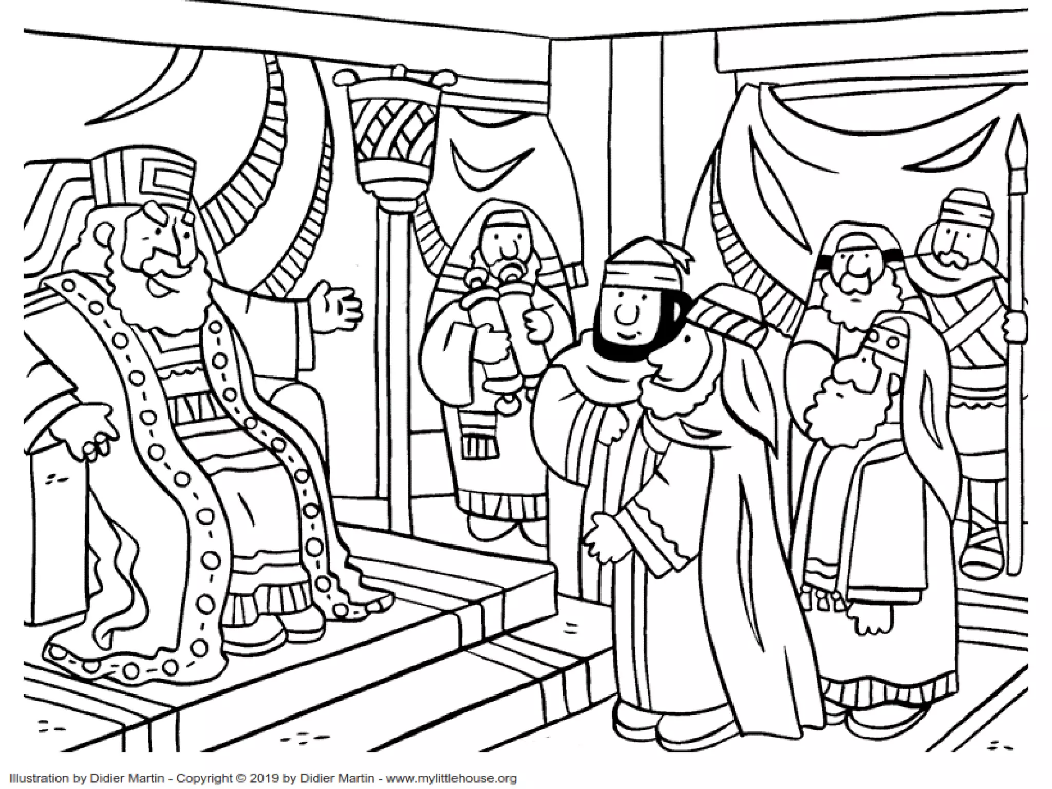Visit of the Magi - Coloring Pages | PDF
