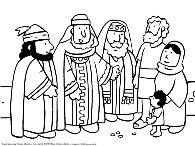 Visit of the Magi - Coloring Pages | PDF