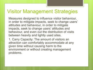 Visitor attractions in Caribbean Tourism | PPTX