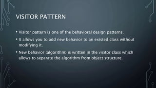 Visitor design pattern | PPTX
