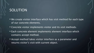 Visitor design pattern | PPTX
