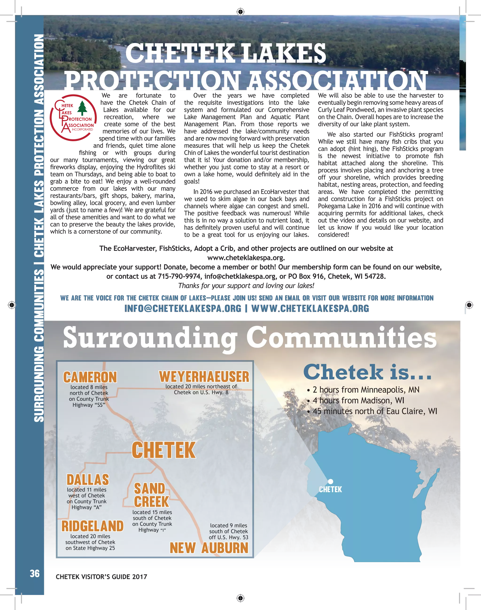 Chetek Visitor Guide 2017 | PDF