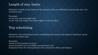 Visitor impact managment | PPTX