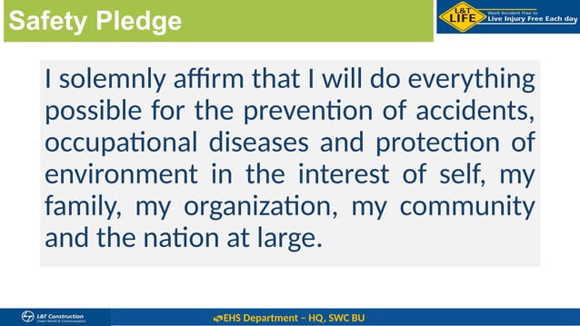 Visitor Induction PPT for new joining labours | PPTX