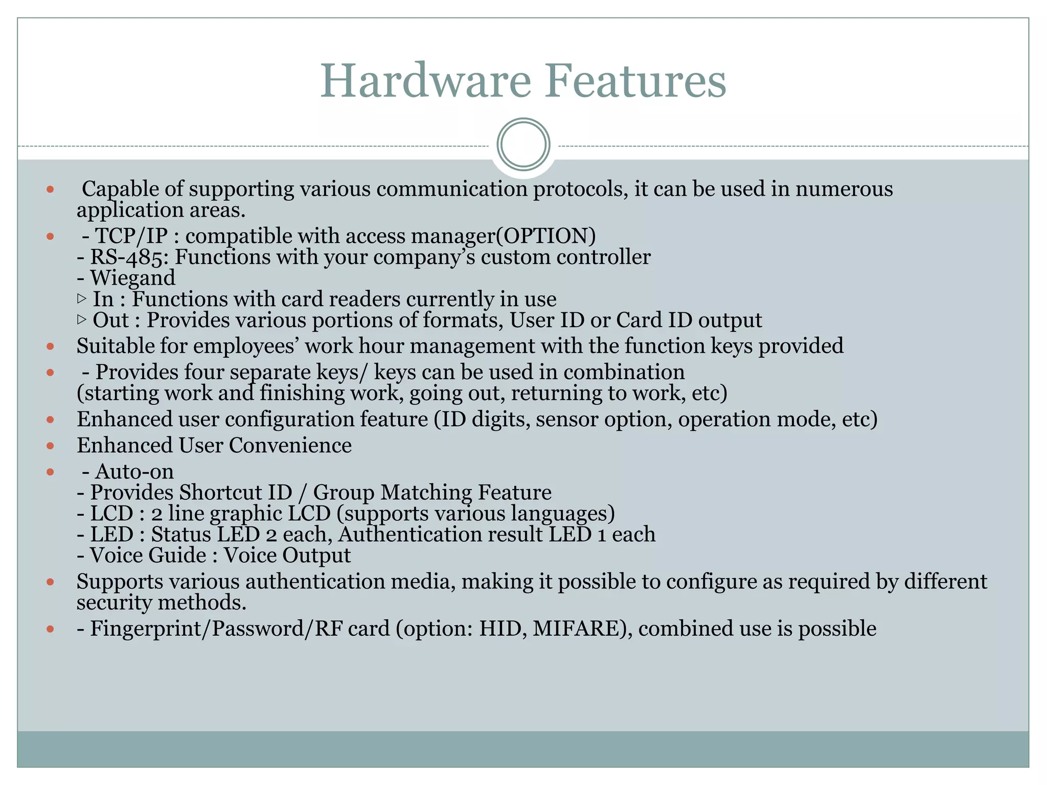 Visitor and vendor access management system | PPTX