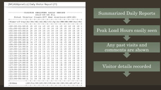 Visitor management system | PPTX