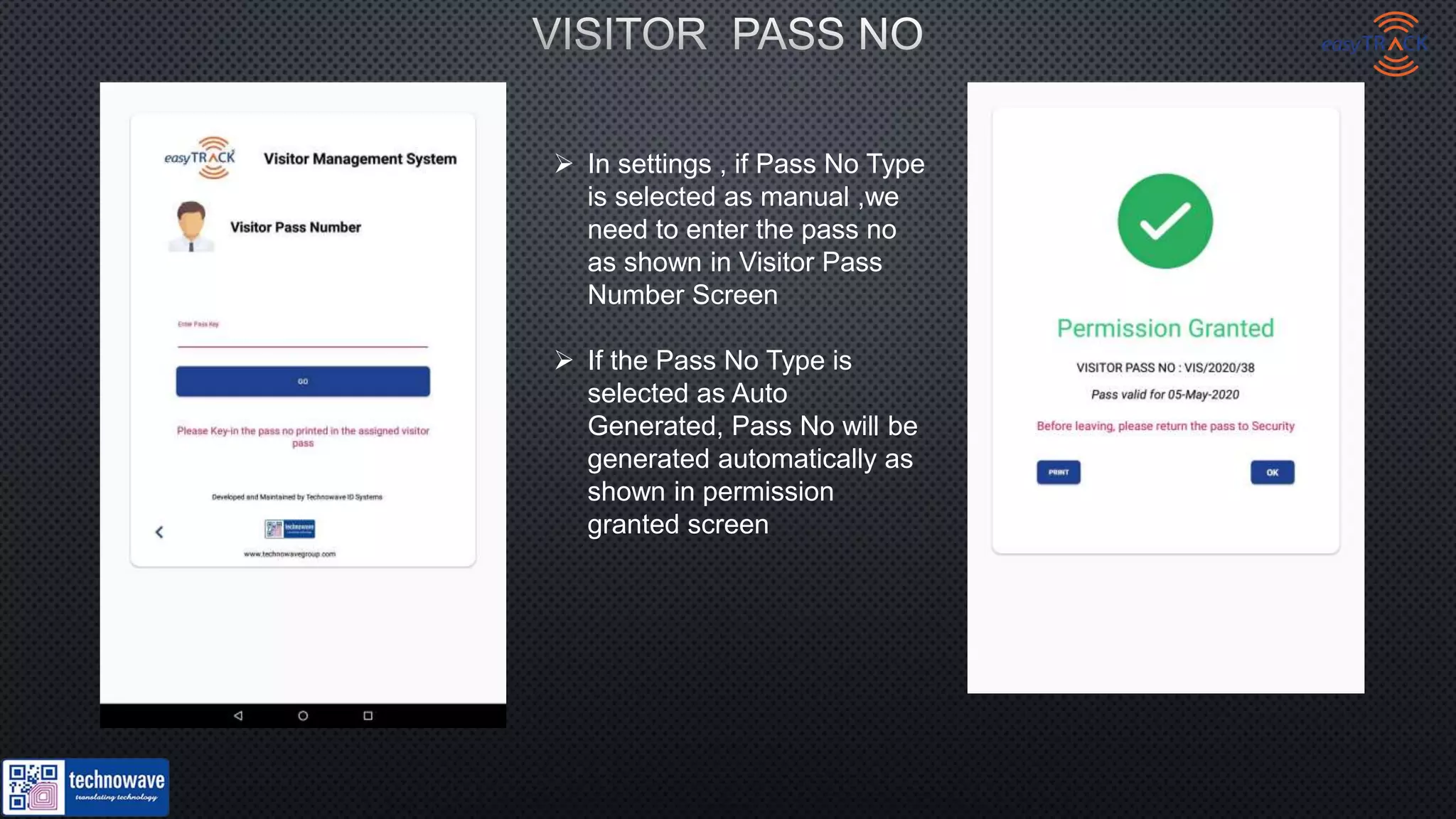 Visitor management system - Technowave Group | PPTX