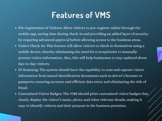 The Importance of Implementing a Visitor Management System in the UK | PDF