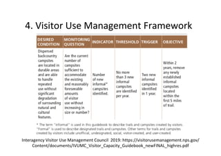 Tourism and visitor management in protected areas: visitor management ...