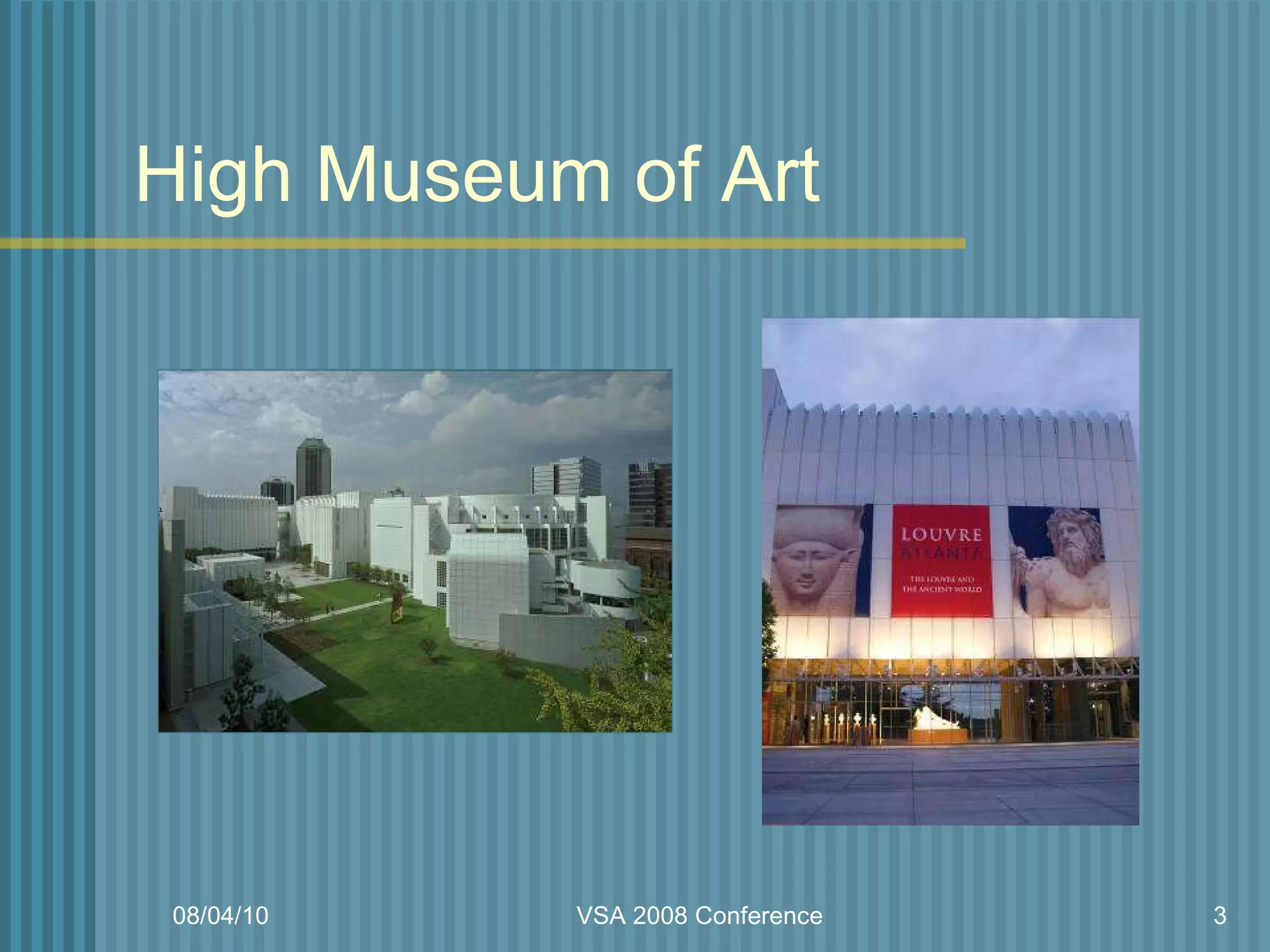 Visitor Panels: Incorporating Evaluation in Exhibition Planning | PPT