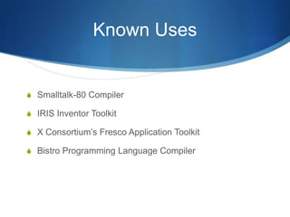 Visitor Pattern | PPTX