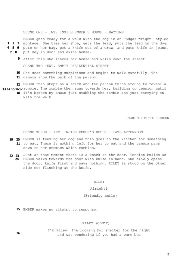 Visitor script | DOCX