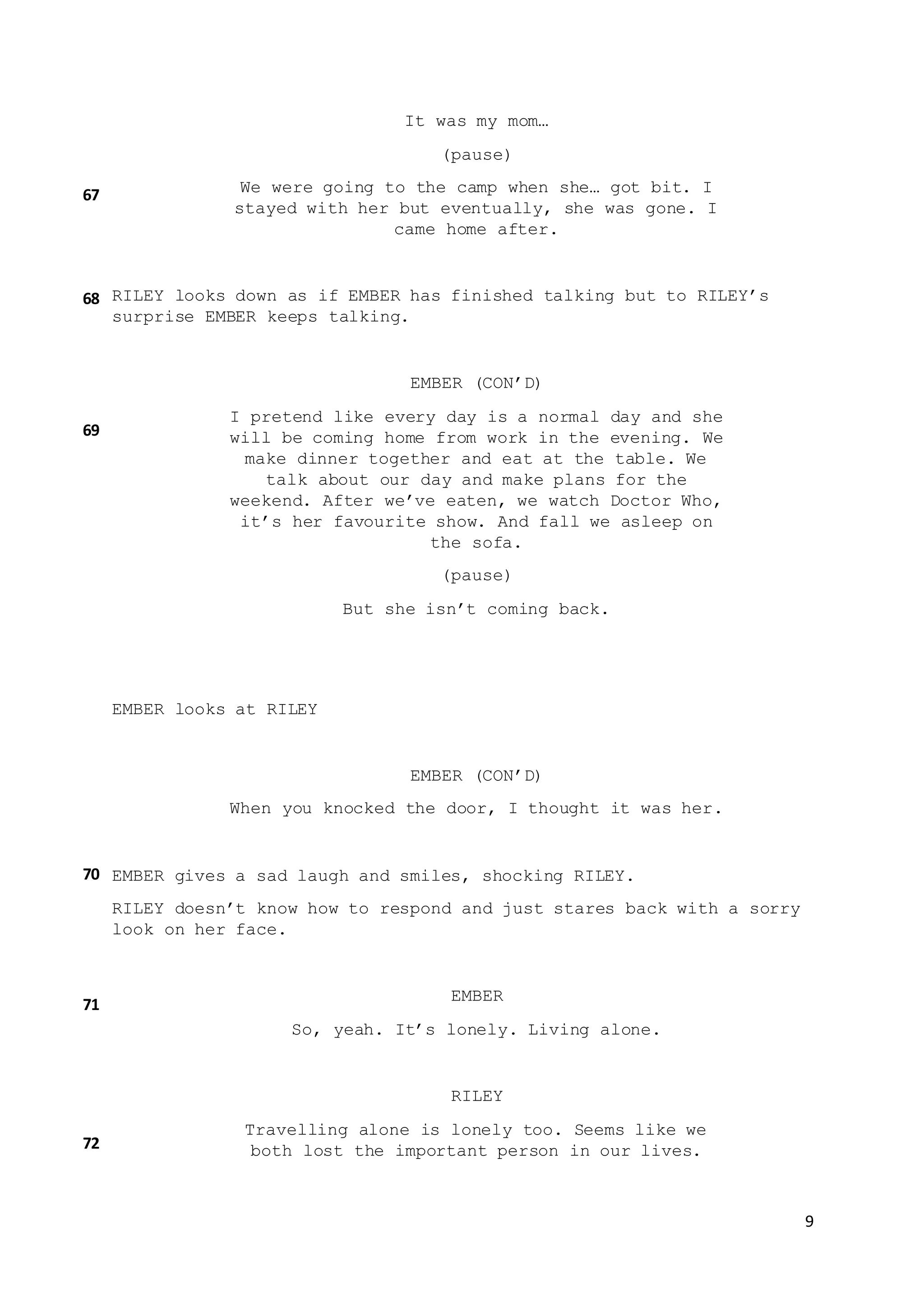 Visitor script draft 4 | PDF