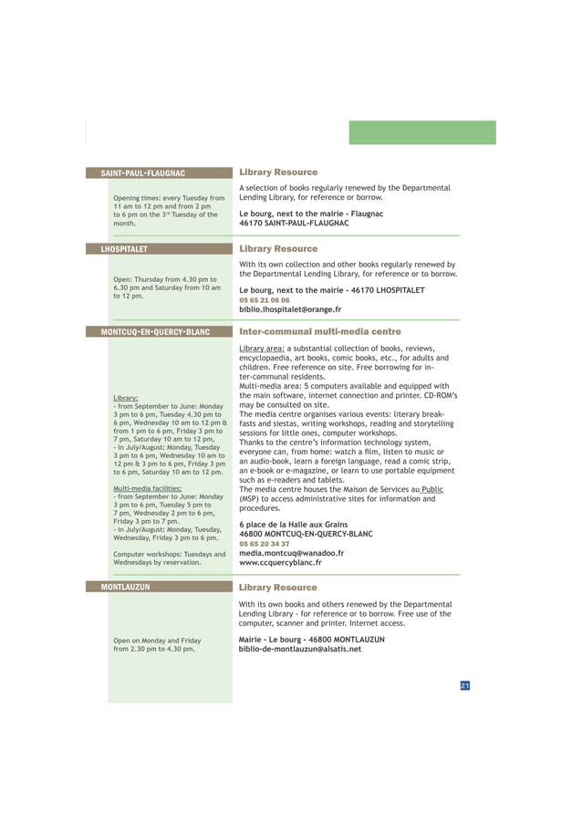 Visitor's guide 2017 | PDF