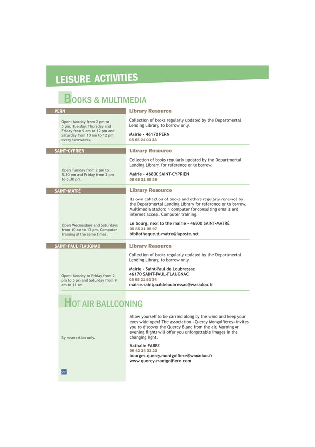 Visitor's guide 2017 | PDF