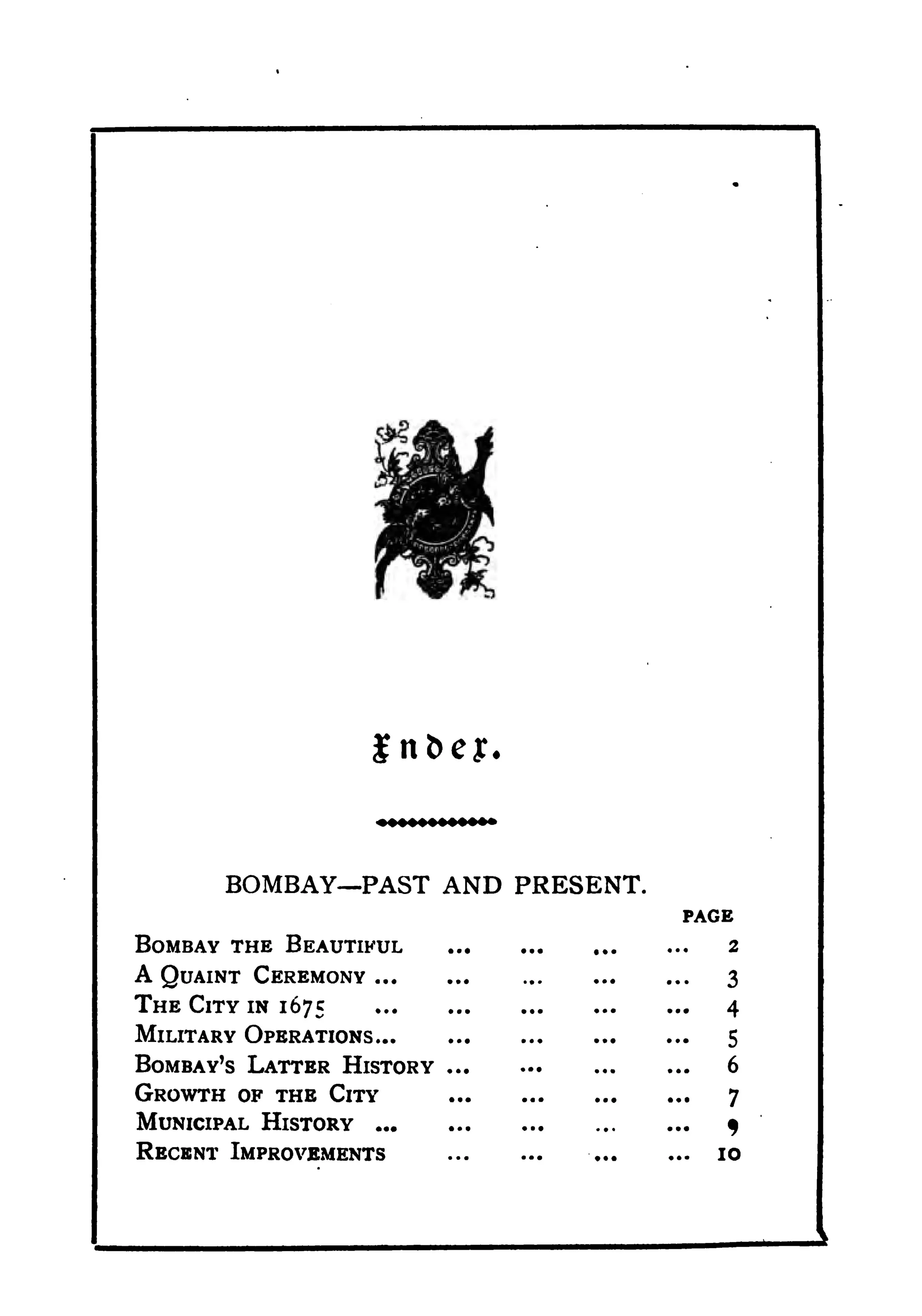 Visitor's Illustrated Guide To Bombay | PDF