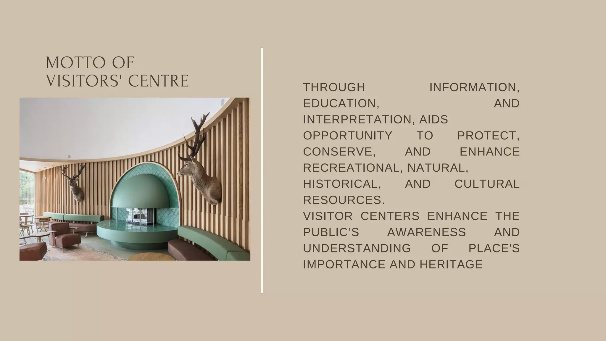 VISITOR'S INFORMATION CENTER DESIGN | PDF