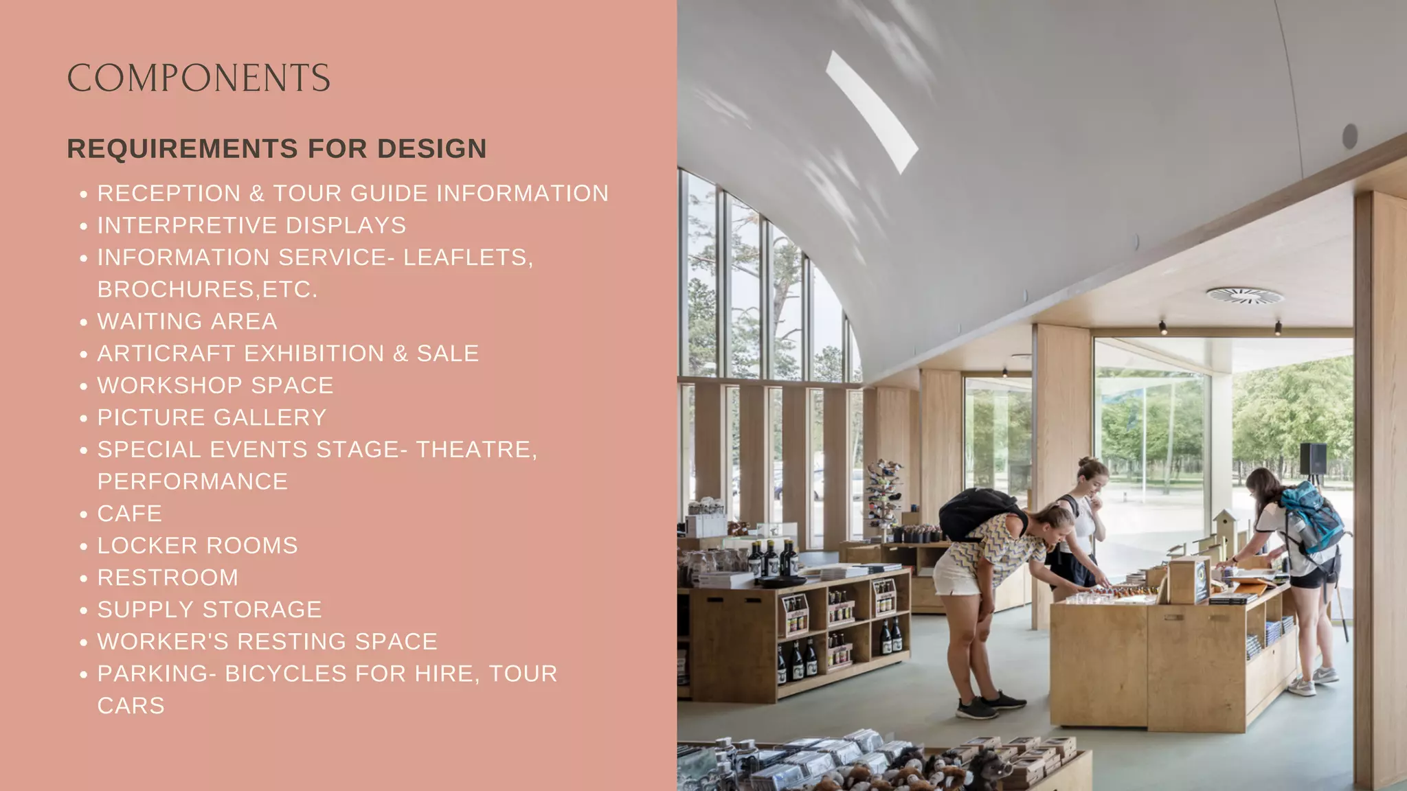 VISITOR'S INFORMATION CENTER DESIGN | PDF