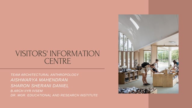 VISITOR'S INFORMATION CENTER DESIGN | PDF | Australia and Oceania ...