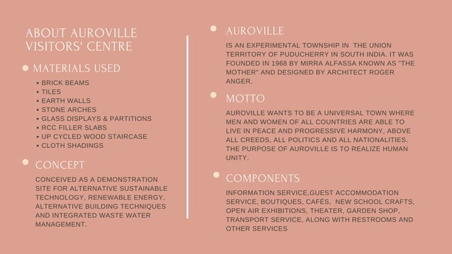 VISITOR'S INFORMATION CENTER DESIGN | PDF | Australia and Oceania ...