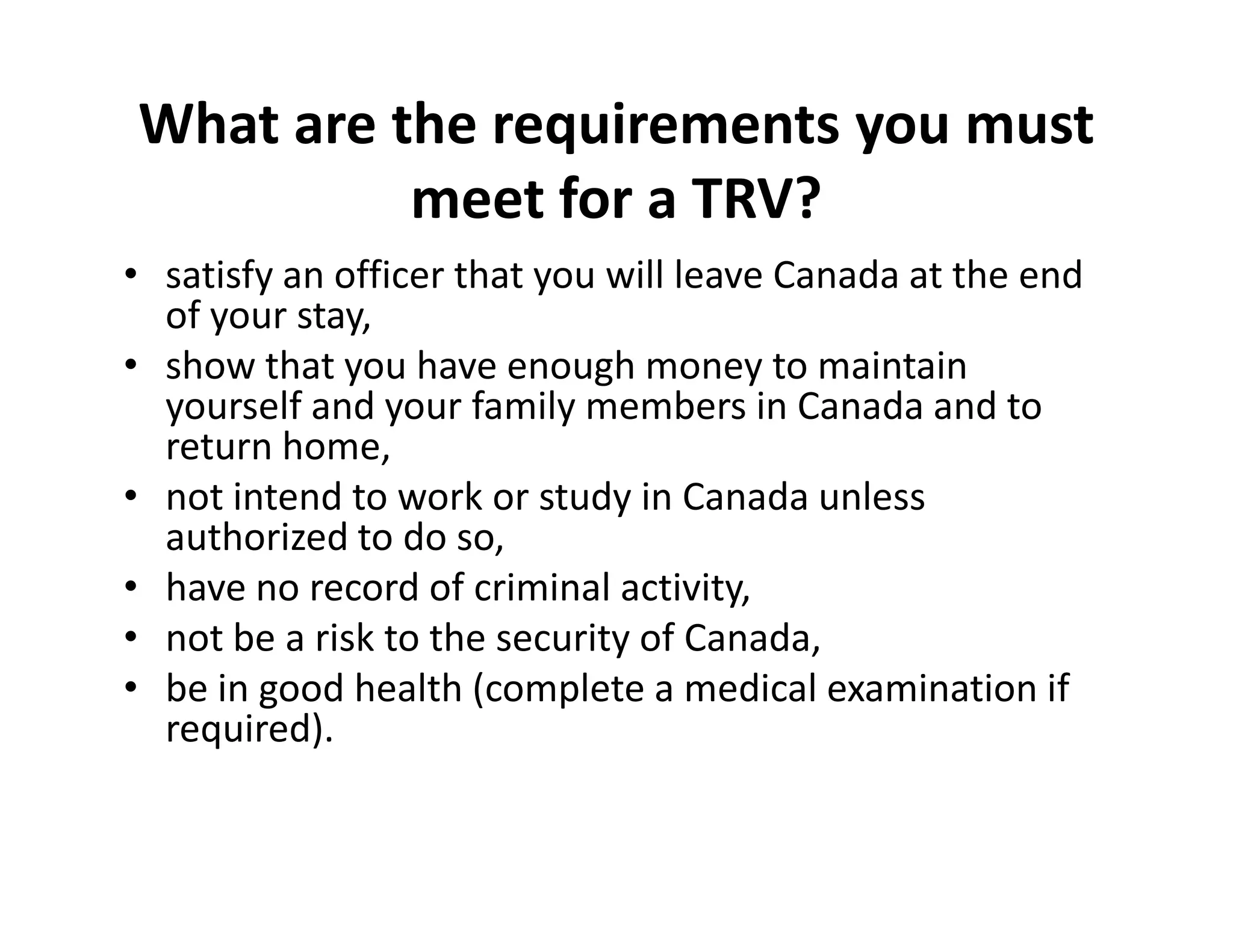 Visitor visa application step by step process | PDF