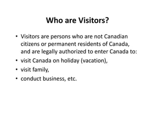 Visitor visa application step by step process | PDF