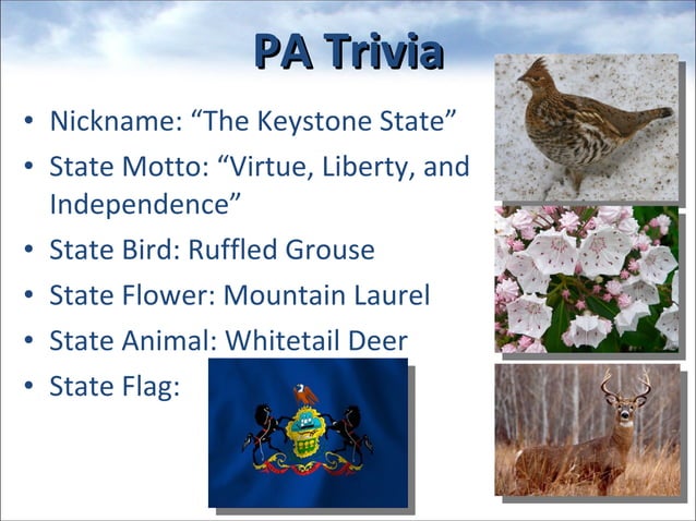 Visit Pennsylvania (USA) | PPT