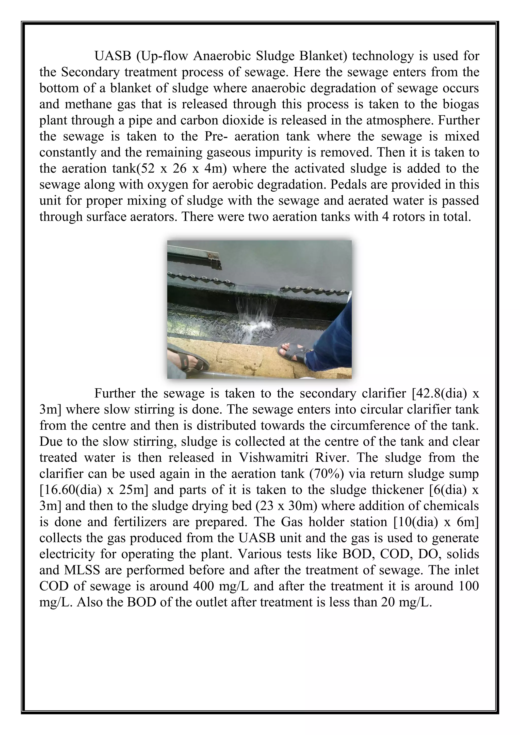 Report On Visit Of WTP (Nimeta) and STP (Gajrawadi) | PDF